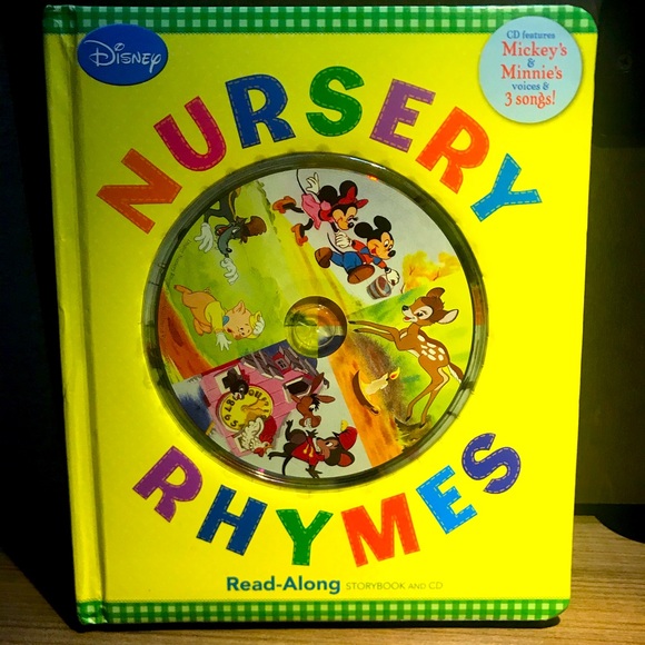 Disney | Toys | Disney Readalong Storybook Cd Nursery Rhymes | Poshmark